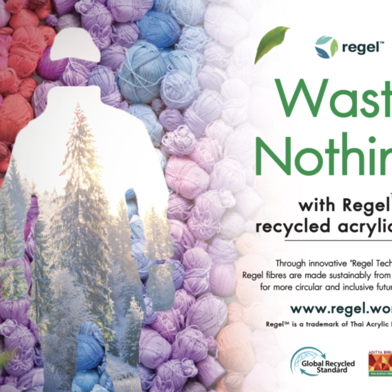TAF Launches Regel™ – recycled acrylic fiber – Regel™